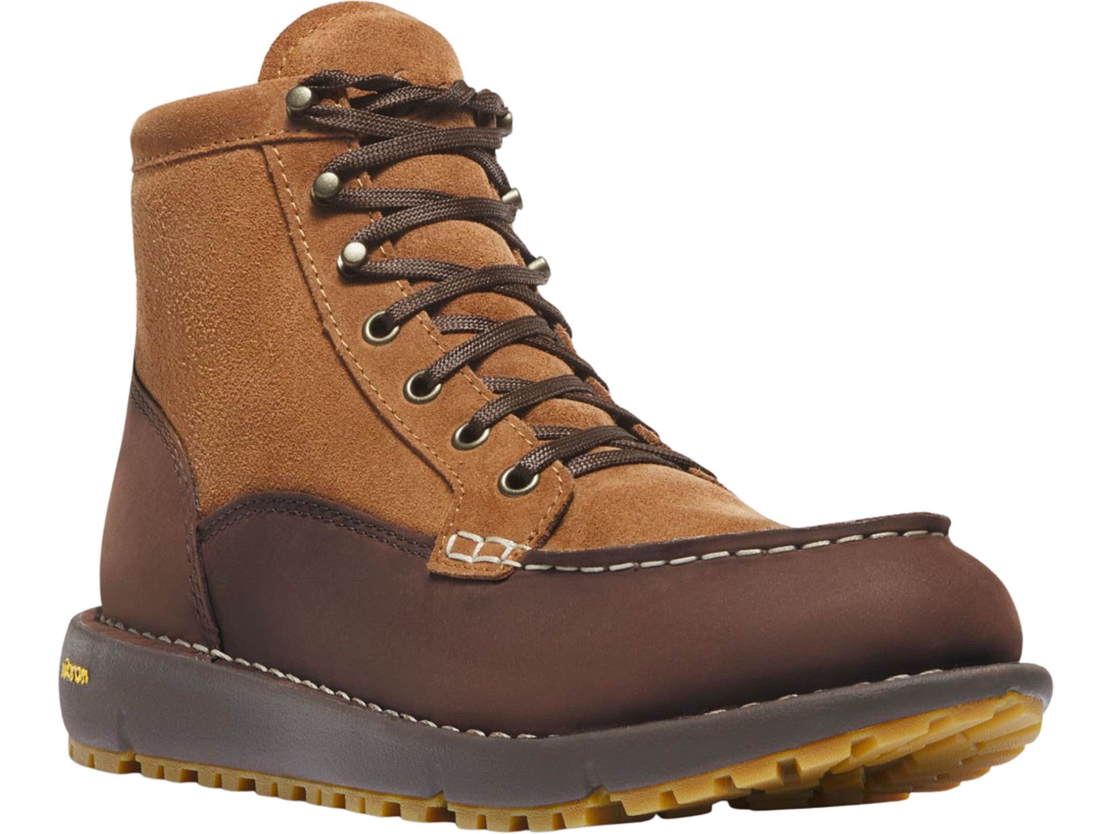 Danner Logger Moc 917 6 Hiking Boots Leather Coffee Bean/Monk's Robe