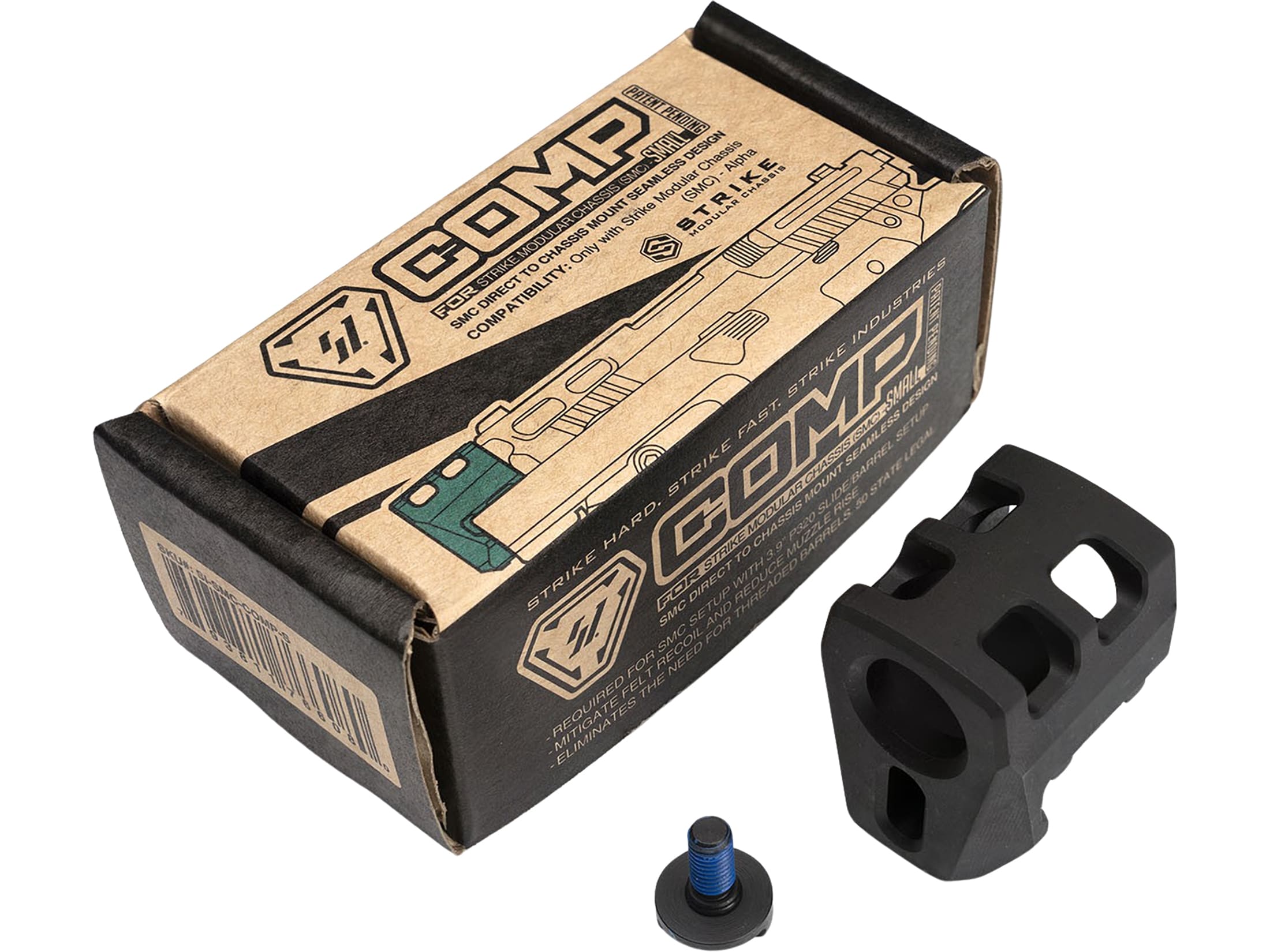 Strike Industries SMC Alpha Comp Muzzle Brake Small