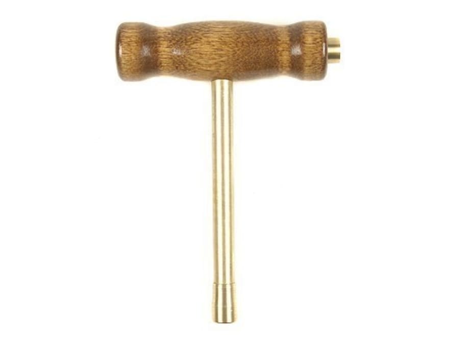 Thompson Center T-Handle Short Starter Ramrod Extension Brass Wood