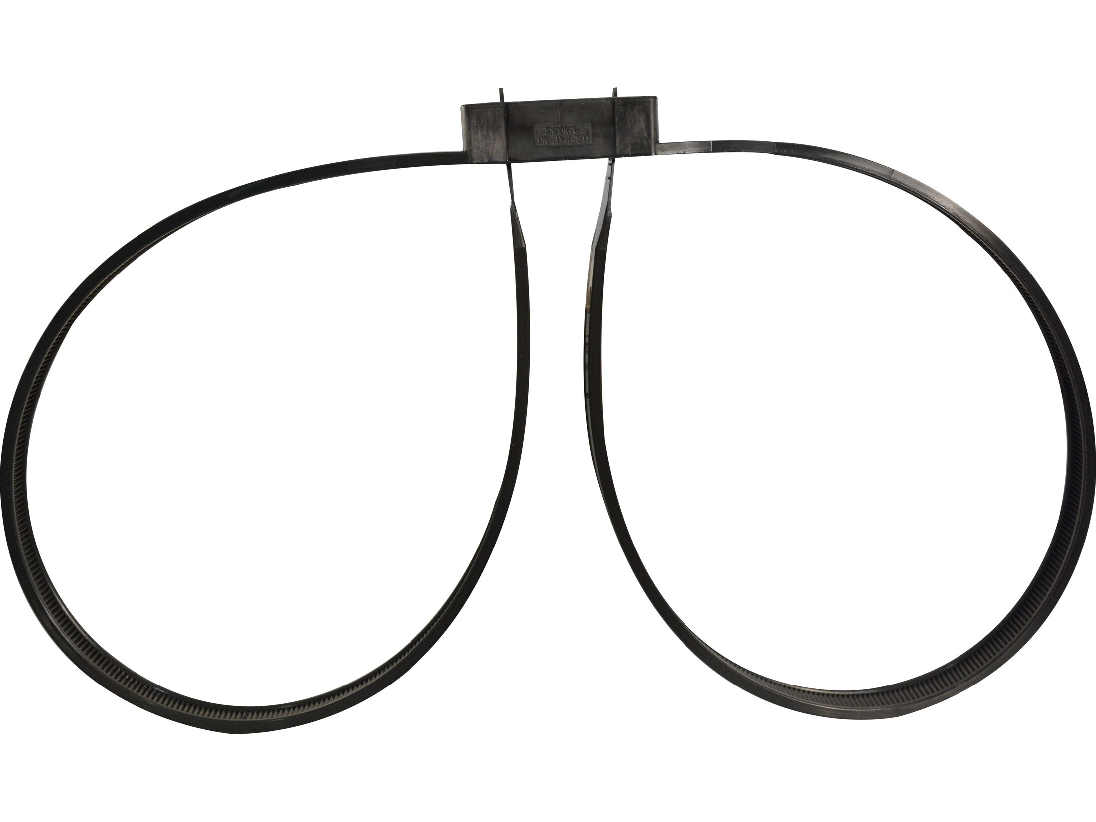 Military Surplus Disposable Handcuff Restraints Grade 1 6PK Black