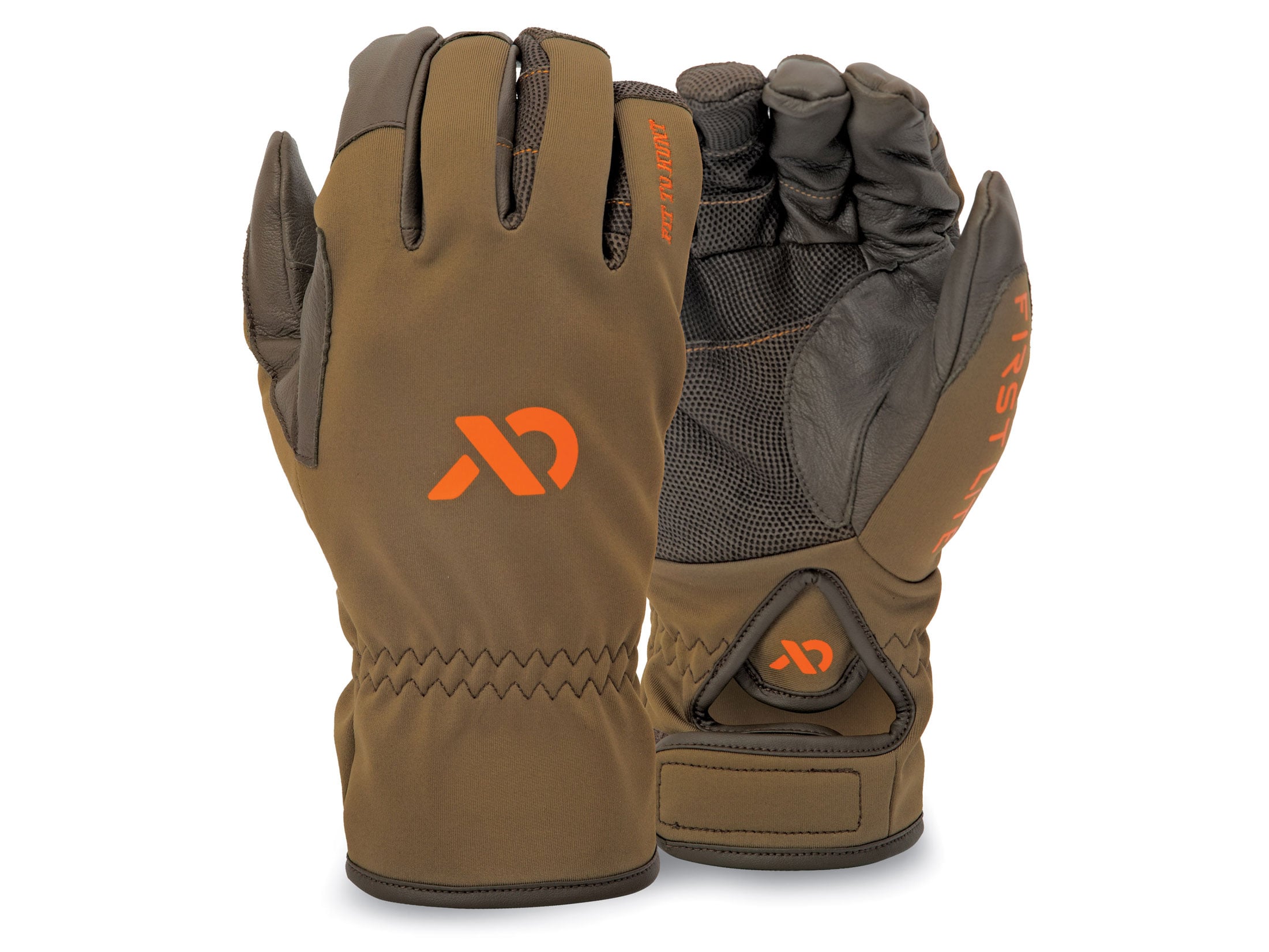 First Lite Men's Softshell Hunting Gloves 2.0 ASAT Camo Medium