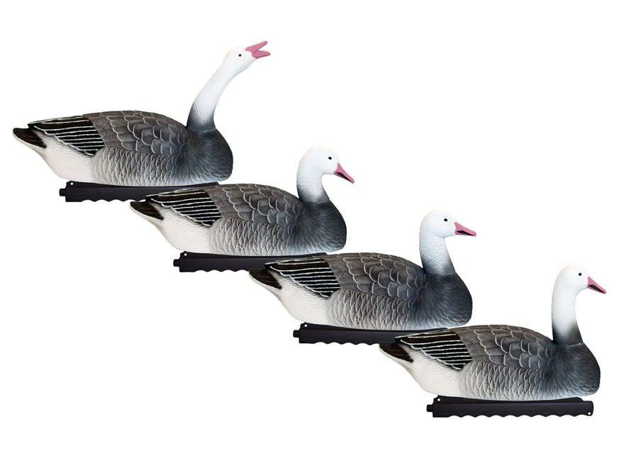 Hard Core Touchdown Blue Goose Floater Decoy 4PK