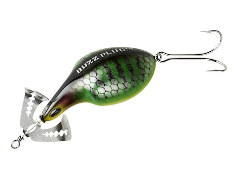 Arbogast Buzz Plug Junior Topwater Fire Tiger
