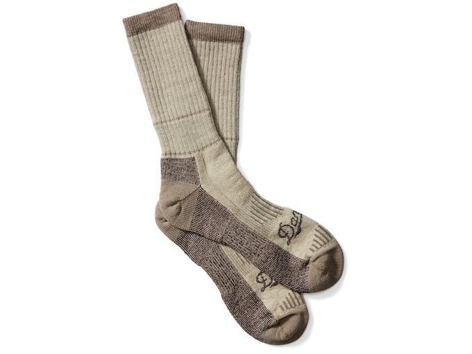 Danner Men's Midweight Crew Hunting Socks Merino Wool/Nylon Brown
