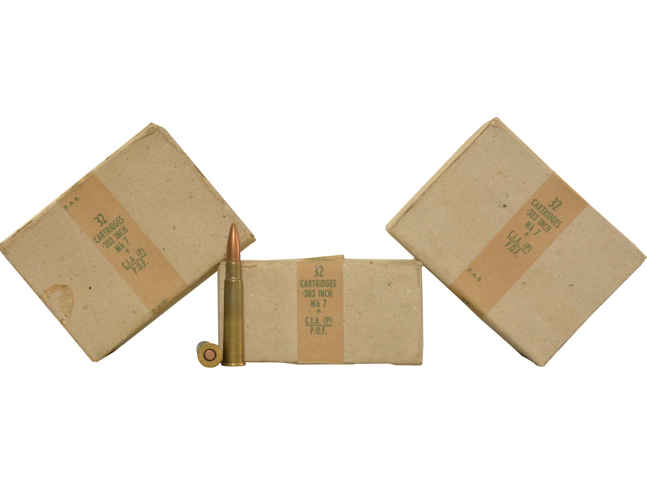 Military Surplus (POF) Ammo 303 British 172 Grain Full Metal Jacket