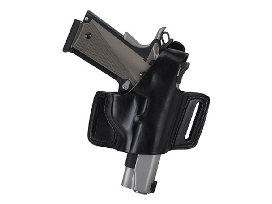Bianchi 5 Black Widow Holster Right Hand Glock 36 Leather Black