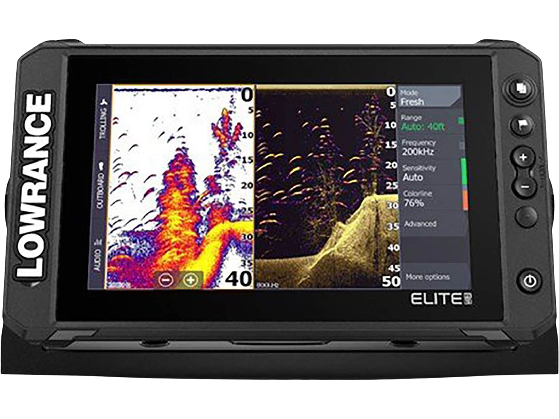 Lowrance Elite FS 9 Fish Finder Control Head Active Target Bundle