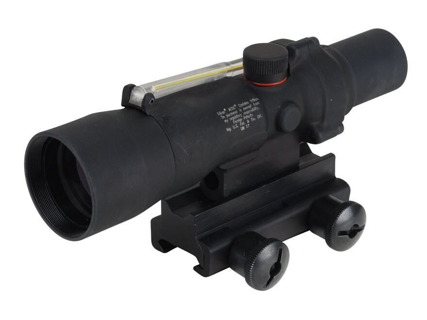 Trijicon ACOG TA33 BAC Rifle Scope 3x 30mm Dual-Illuminated Amber