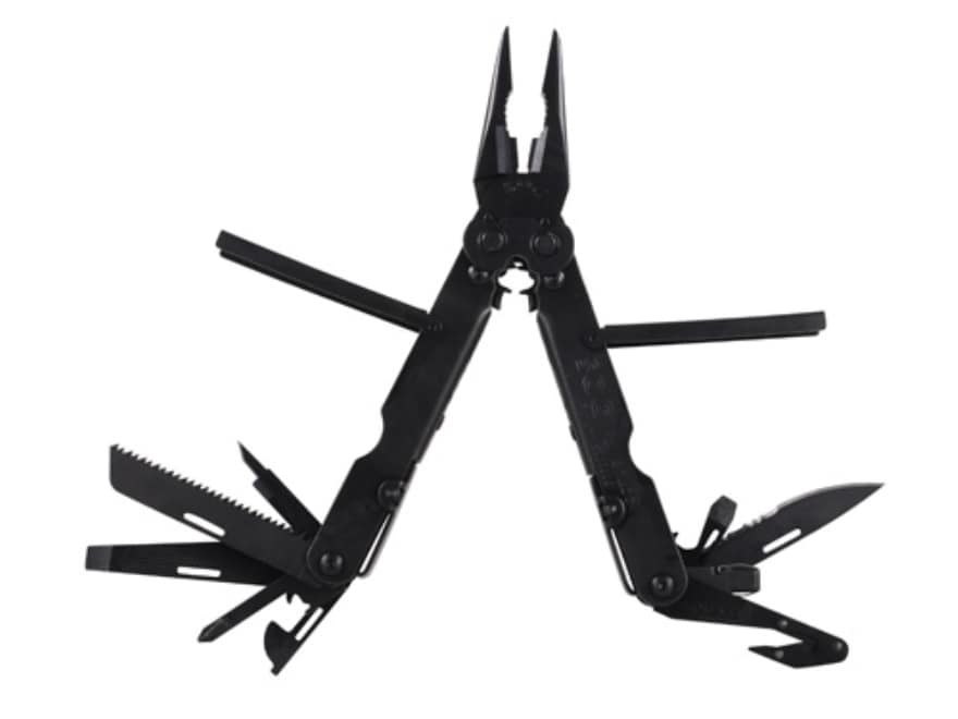 SOG PowerLock Multi-Tool 22 ToolsWith V-Cutter SS Black