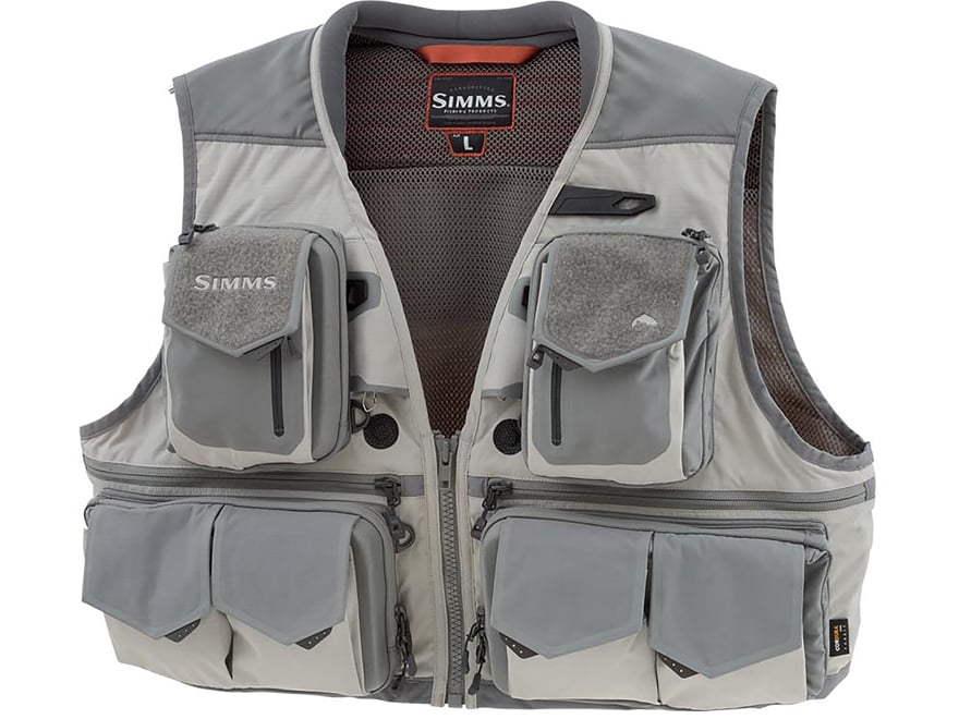 Simms Men's G3 Guide Fishing Vest Cinder 2XL