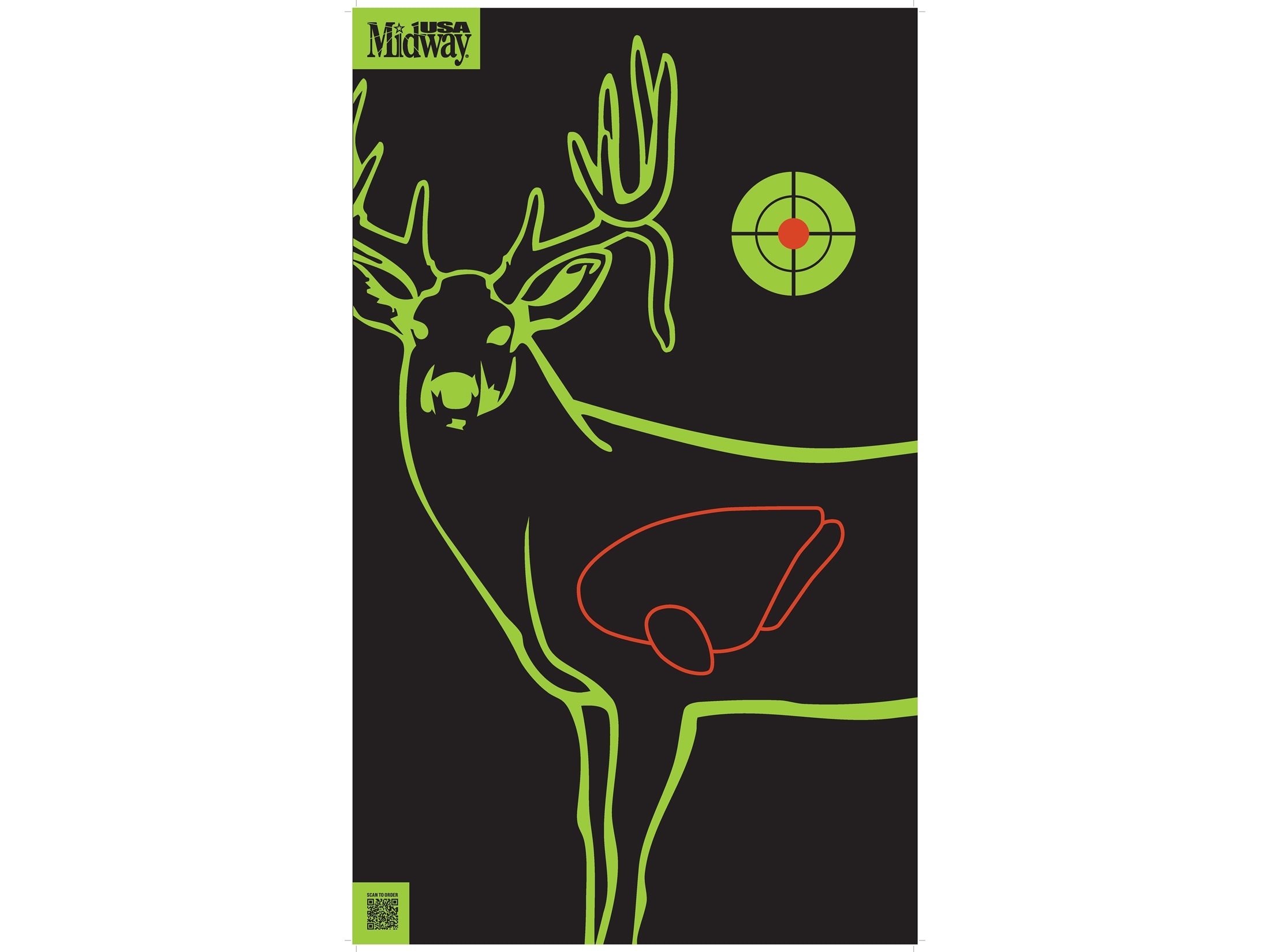 MidwayUSA Deer Reactive Target 18 x 30 5PK