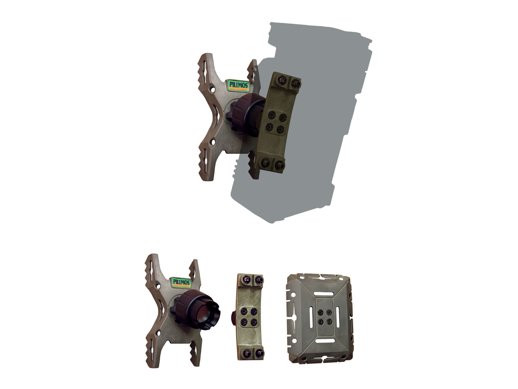 Primos 20/20 Universal Trail Camera Mount Steel Olive Drab