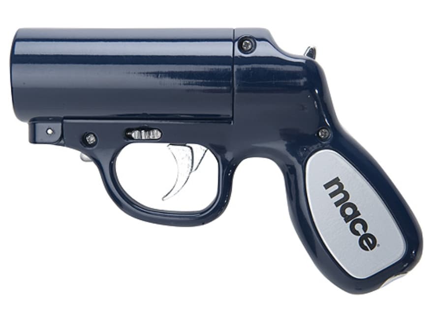 Mace Pepper Gun LED Light Pepper Spray 28 Gram Aerosol Includes OC