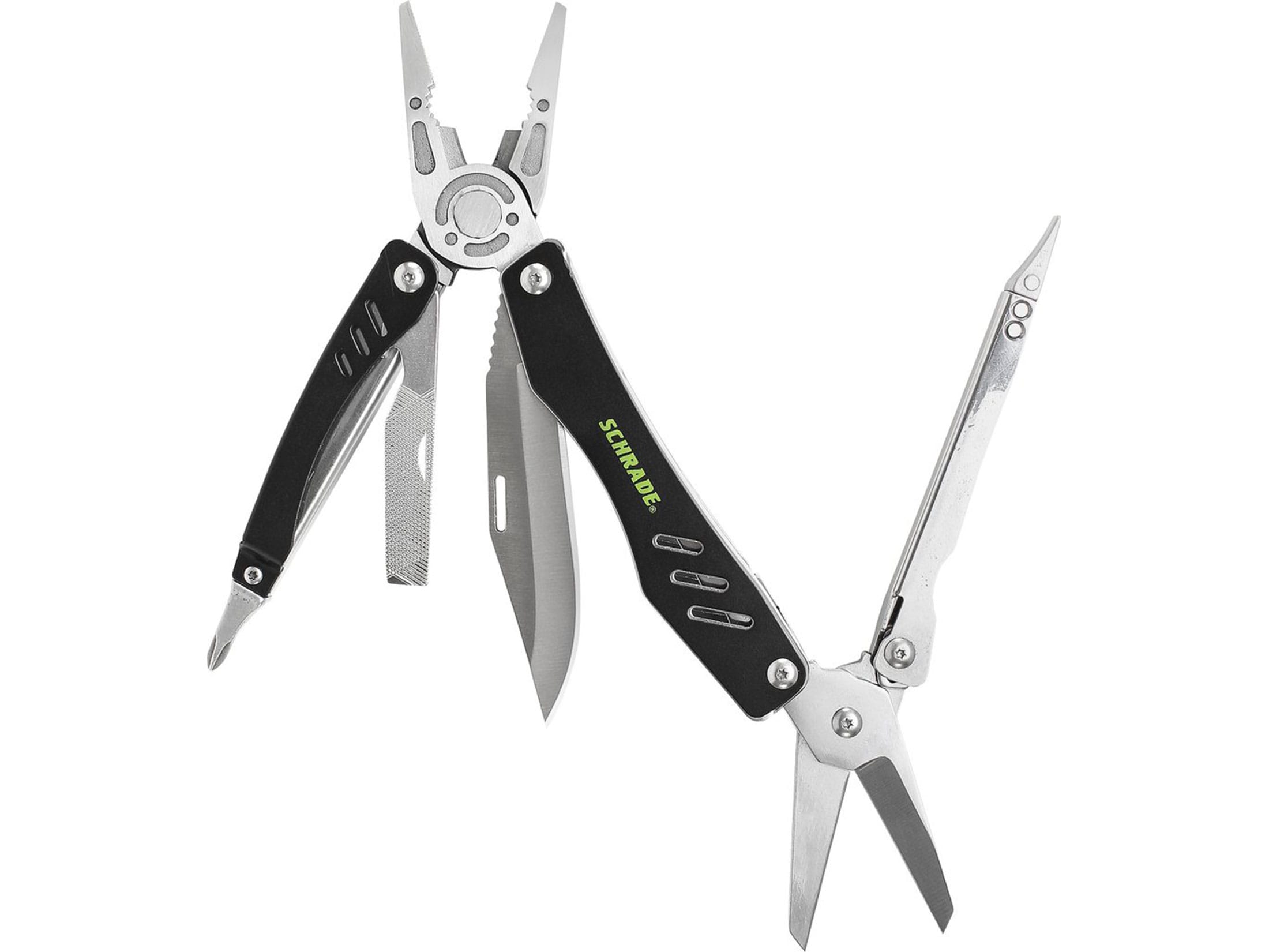 Schrade Tough Tool Plier & Scissor Multi-Tool 2Cr13 SS Black