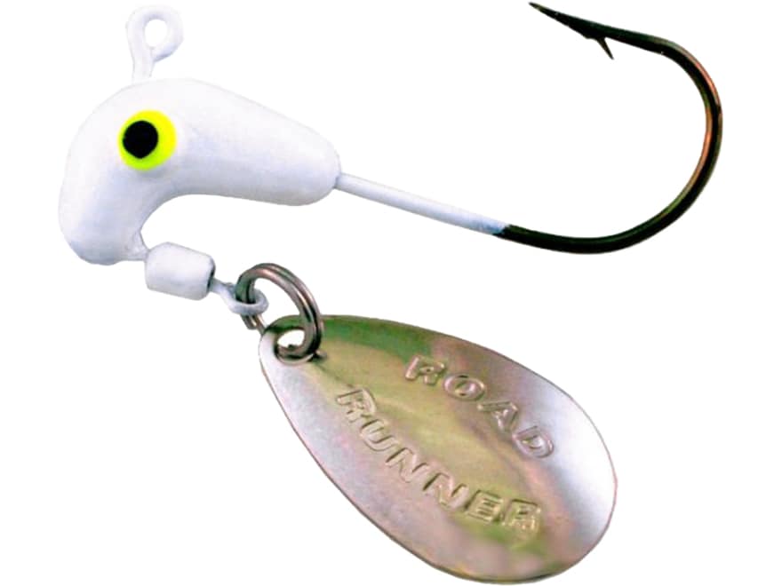 Road Runner Original Head 1/32oz Underspin Jighead Chartreuse 4PK