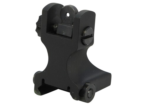 Samson Detachable Fixed Rear Sight AR-15 Flat-Top Aluminum Matte