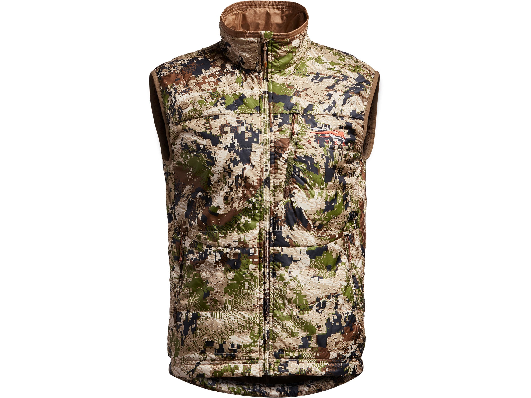 Sitka Gear Men's Kelvin Aerolite Vest Gore Optifade Waterfowl Timber