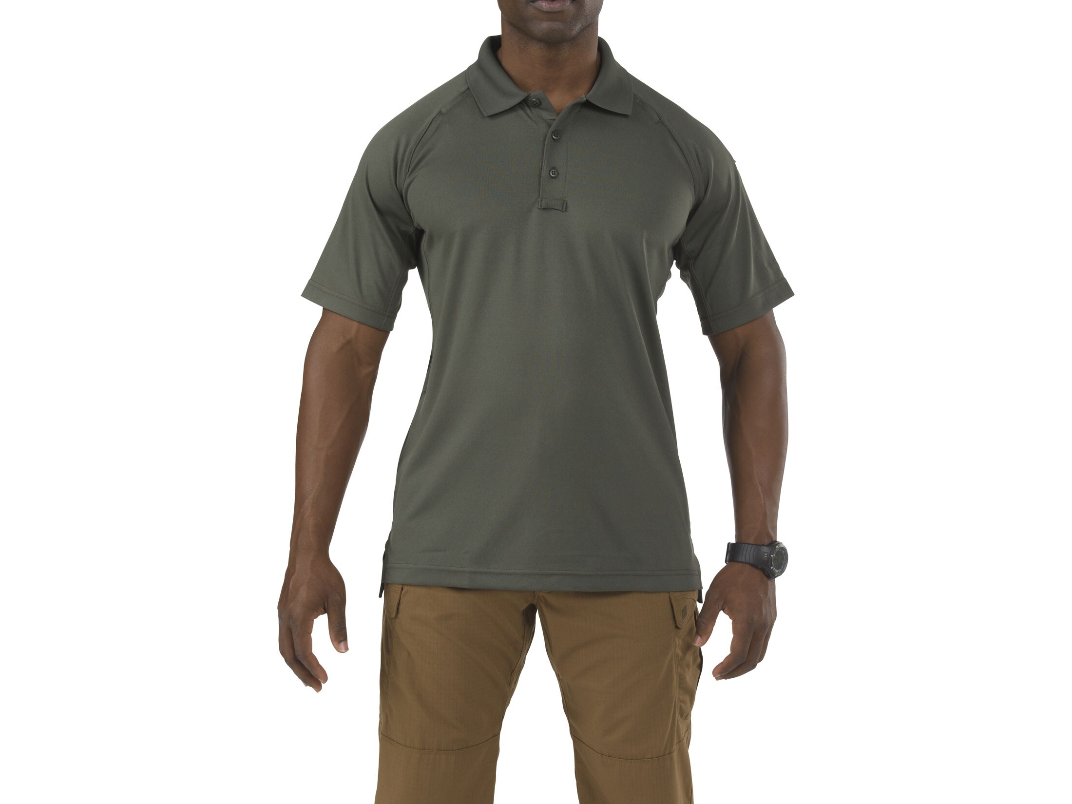 5.11 Men's Performance Polo Short Sleeve Polyester Range Red 2XL
