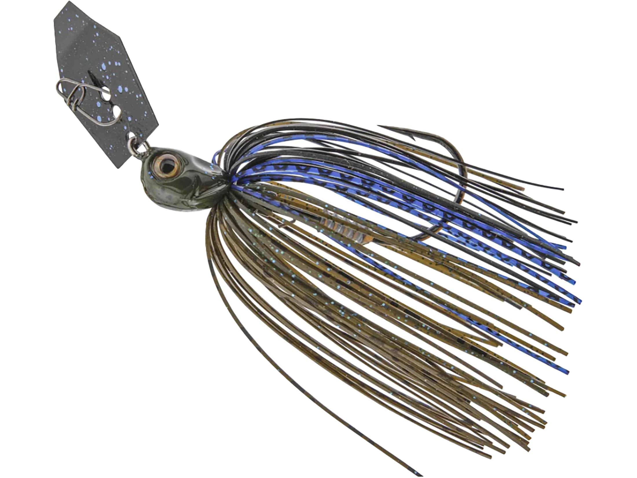 Z-Man Tungsten Chatterbait Elite EVO Bladed Jig Green Pumpkin 3/8oz