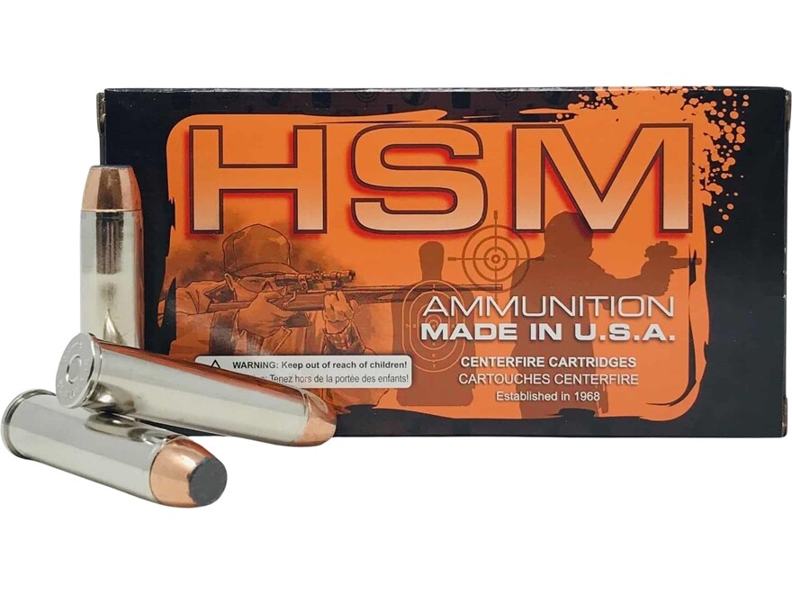 HSM 50 Alaskan Ammo 450 Grain Swift A-Frame Bonded Jacketed Soft Point