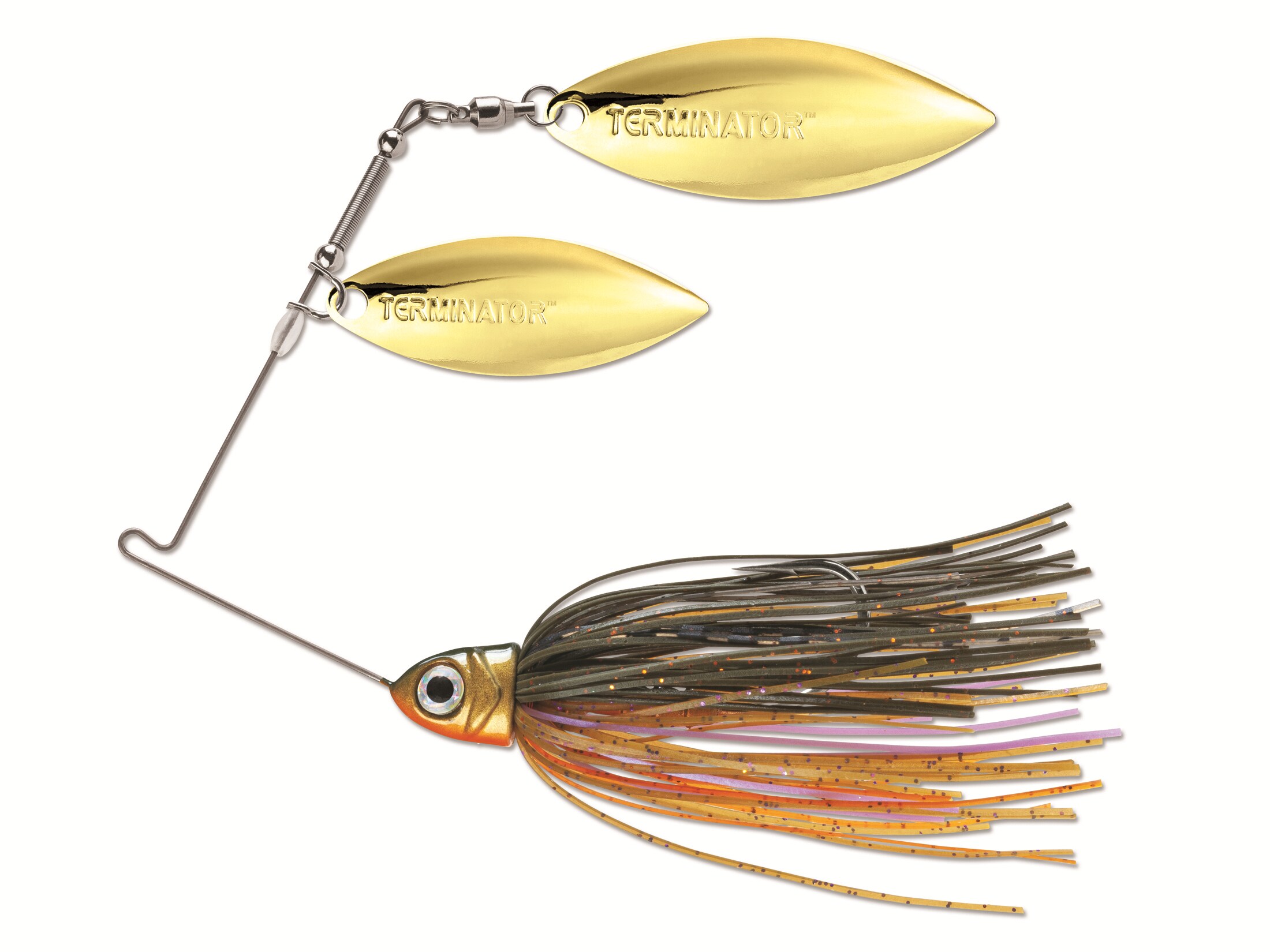 Terminator P-1 Pro Series Double Willow Spinnerbait 1/2oz Retro Gill