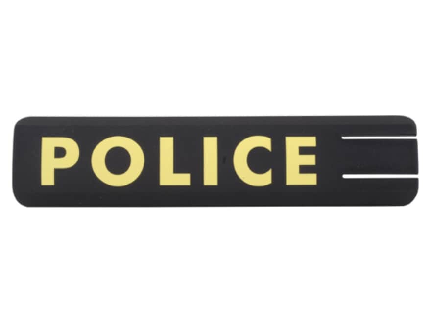 ERGO Full Profile Police Rail Cover Set of 2 Polymer Black