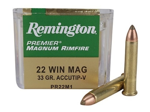 Remington Premier Ammo 22 Winchester Mag Rimfire (WMR) 33 Grain