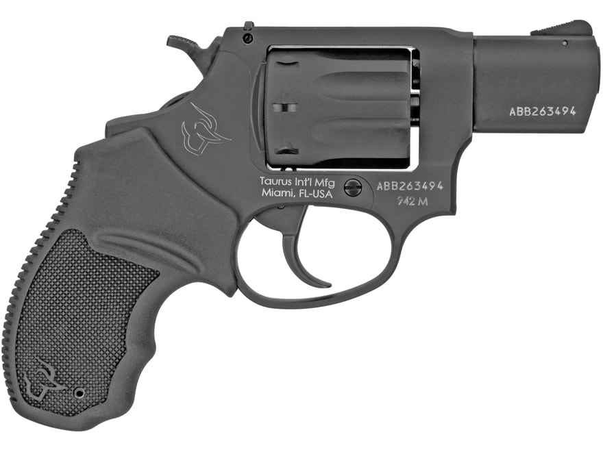 Taurus 942M Revolver 22 WMR 2 Barrel 8-Round Black