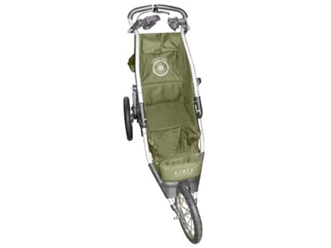 Do-All Gun Buggy Folding 3-Wheel Shooting Cart Nylon Green