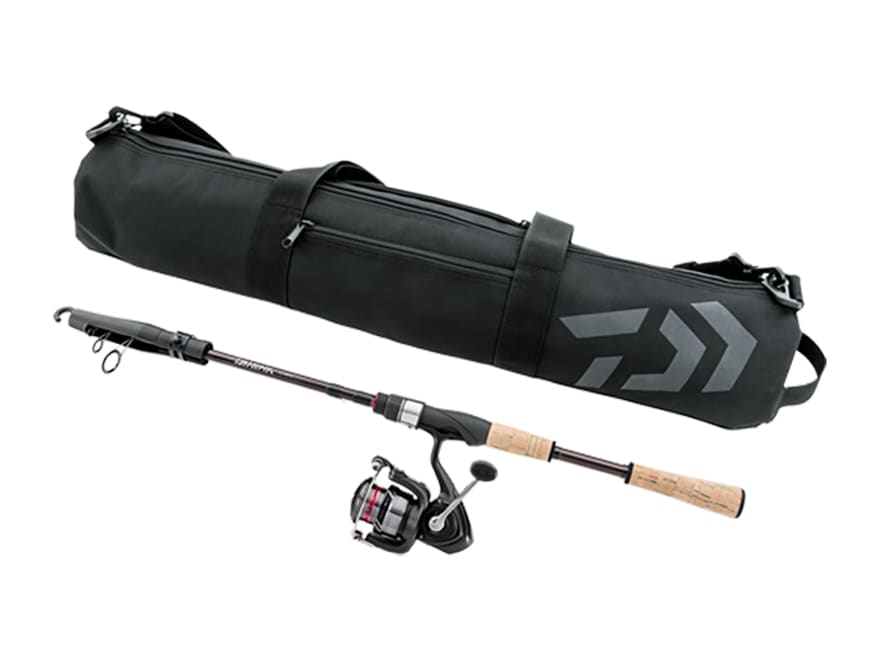 Daiwa D Travel Compact Kit 7' Spinning Combo Med Cork
