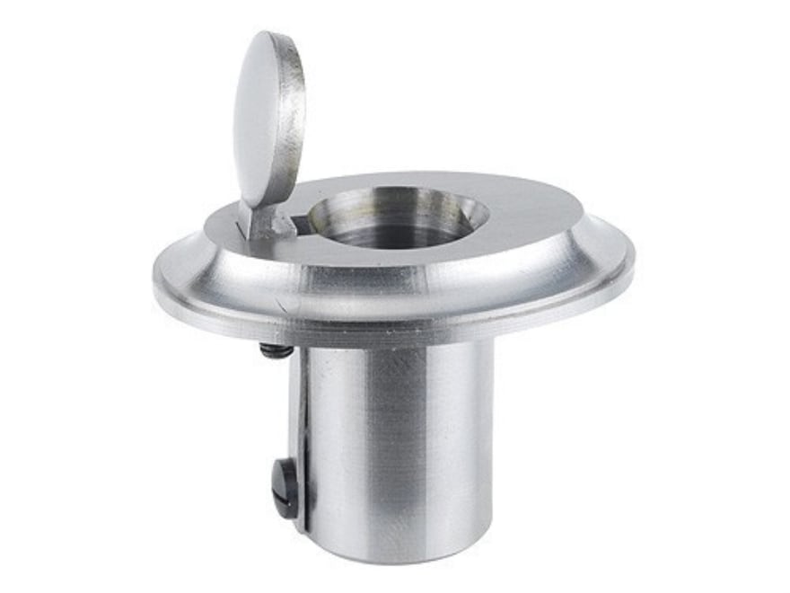 NECG Traditional Trap Grip Cap 1.82 x 1.36 Steel the White