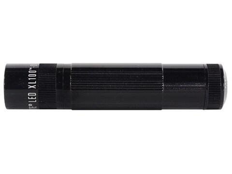 Maglite XL100 Flashlight LED 3 AAA Batteries Aluminum Black