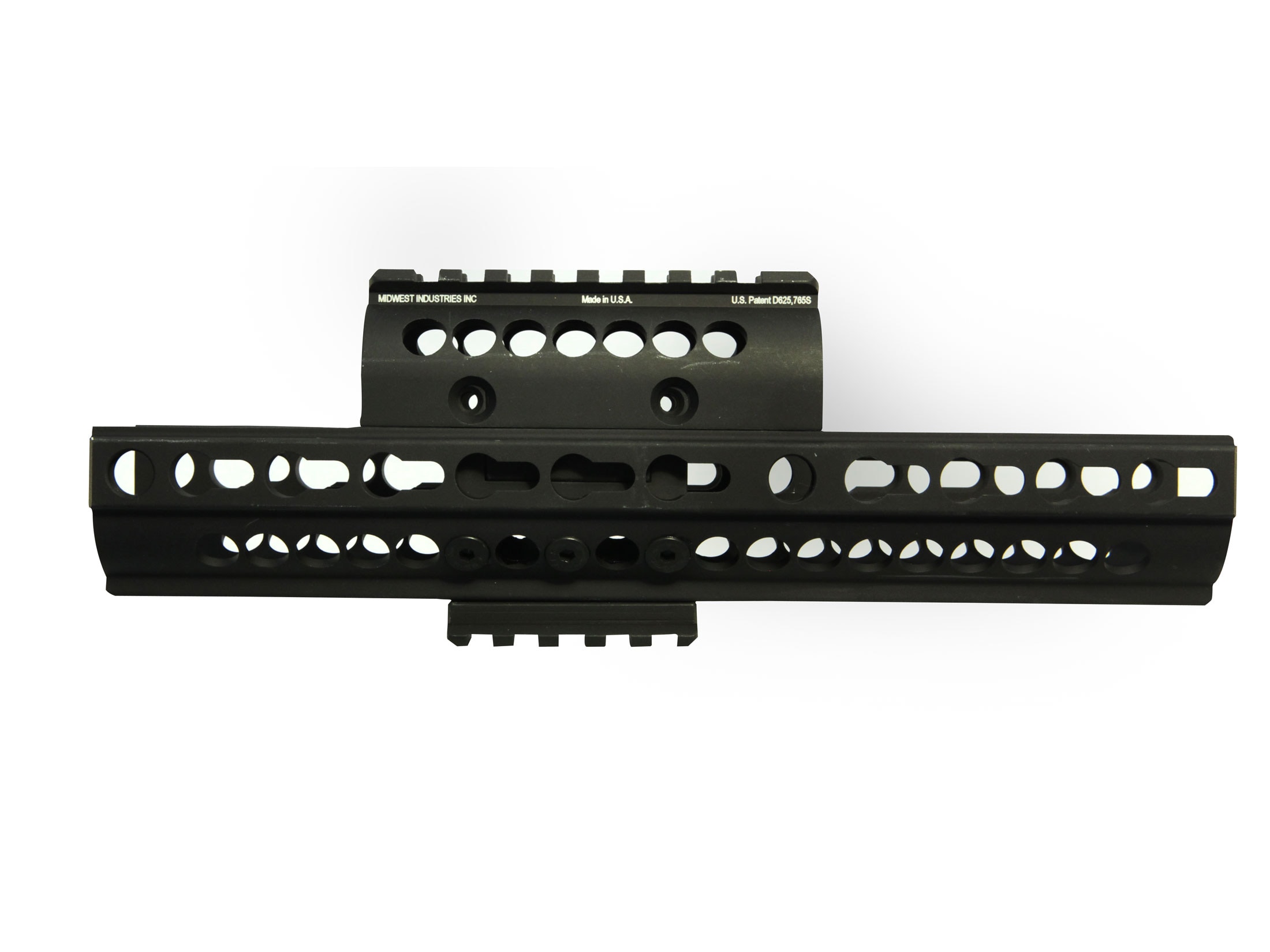 Midwest Industries 2-Piece Extended KeyMod Handguard AK-47, AK-74