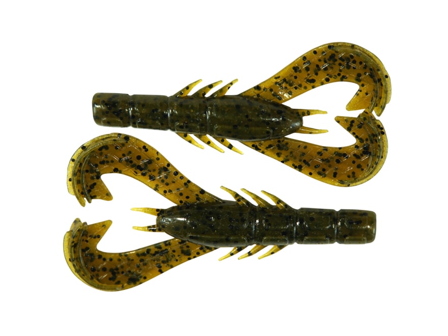 Googan Baits Krackin' Craw Black Blue Flake