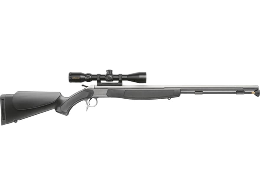 CVA Crossfire Muzzleloading Rifle 50 cal 26 Fluted Barrel Stainless