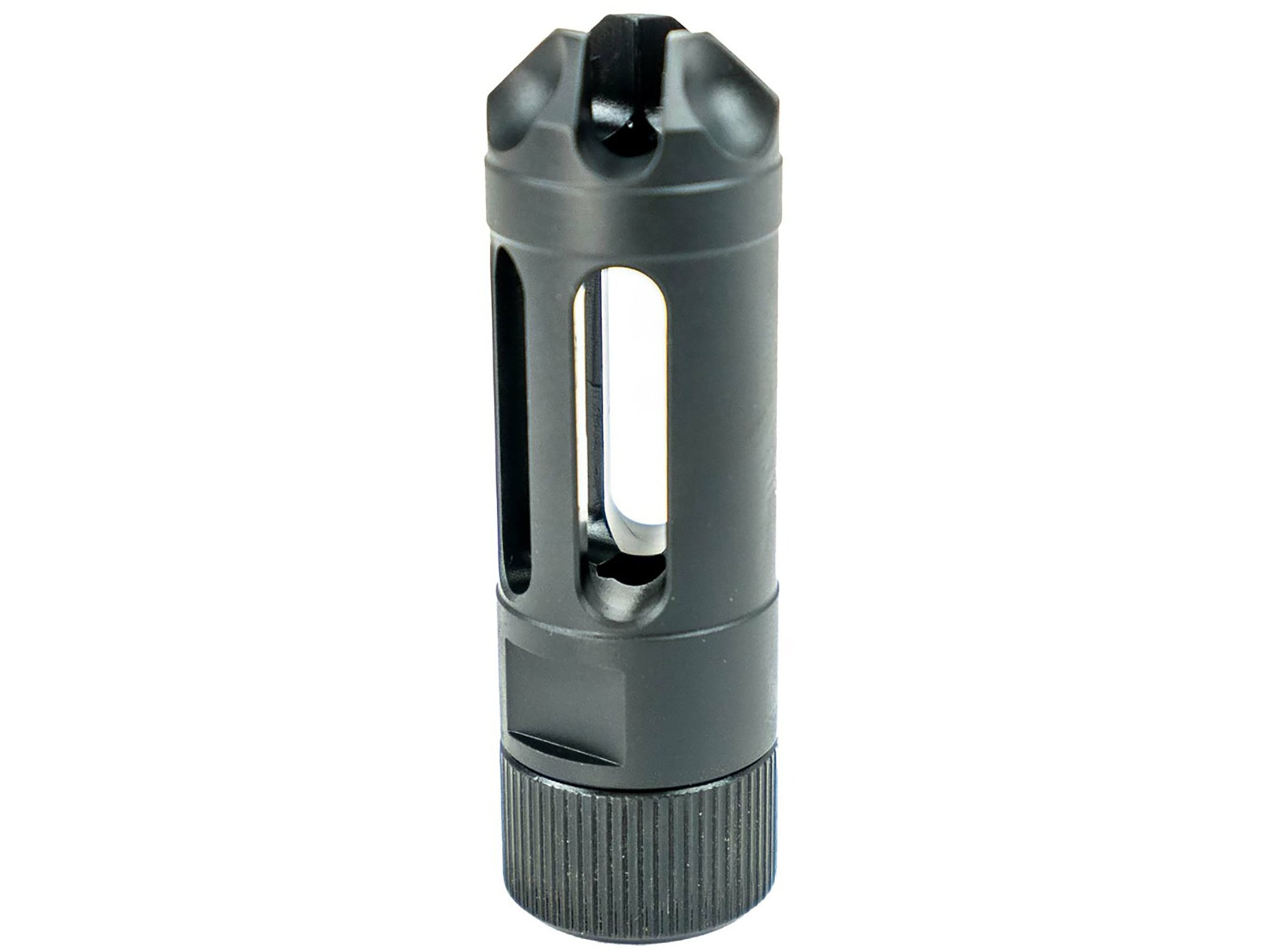 Faxon MuzzLok Ported Flash Hider 5.56mm 1/2-28 Thread Steel Nitride