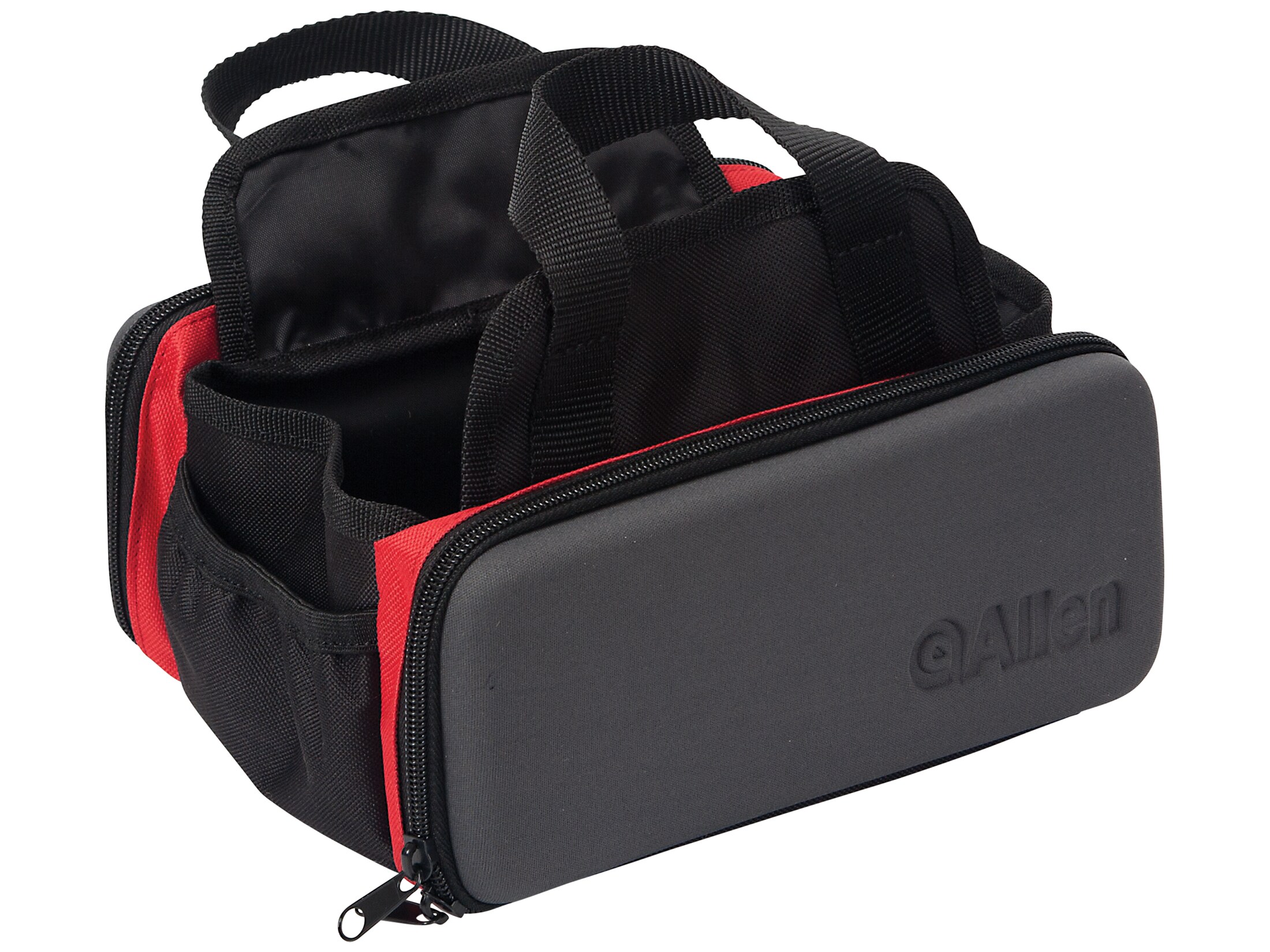 Allen Eliminator 4 Box Shot Shell Ammo Carrier Bag Gray, Black, Red