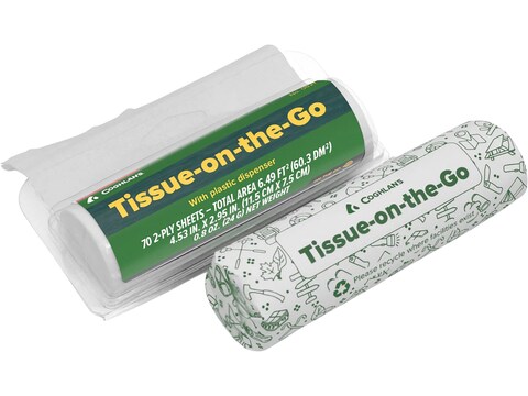 Coghlans Tissue on the Go Facial Tissue Pack of 2