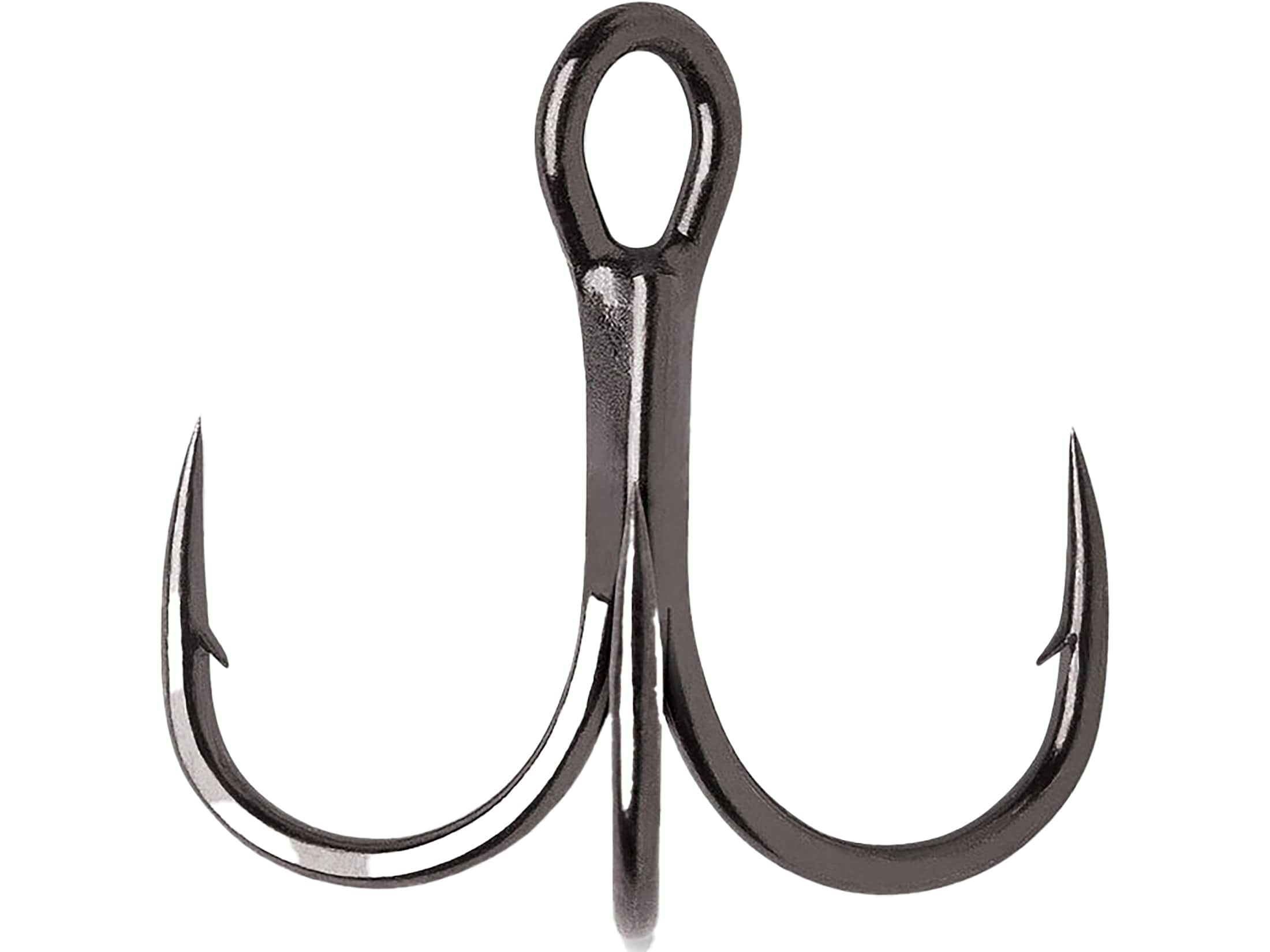 VMC Bladed Hybrid Treble Short 1X Hook #4 Black Nickel 2PK