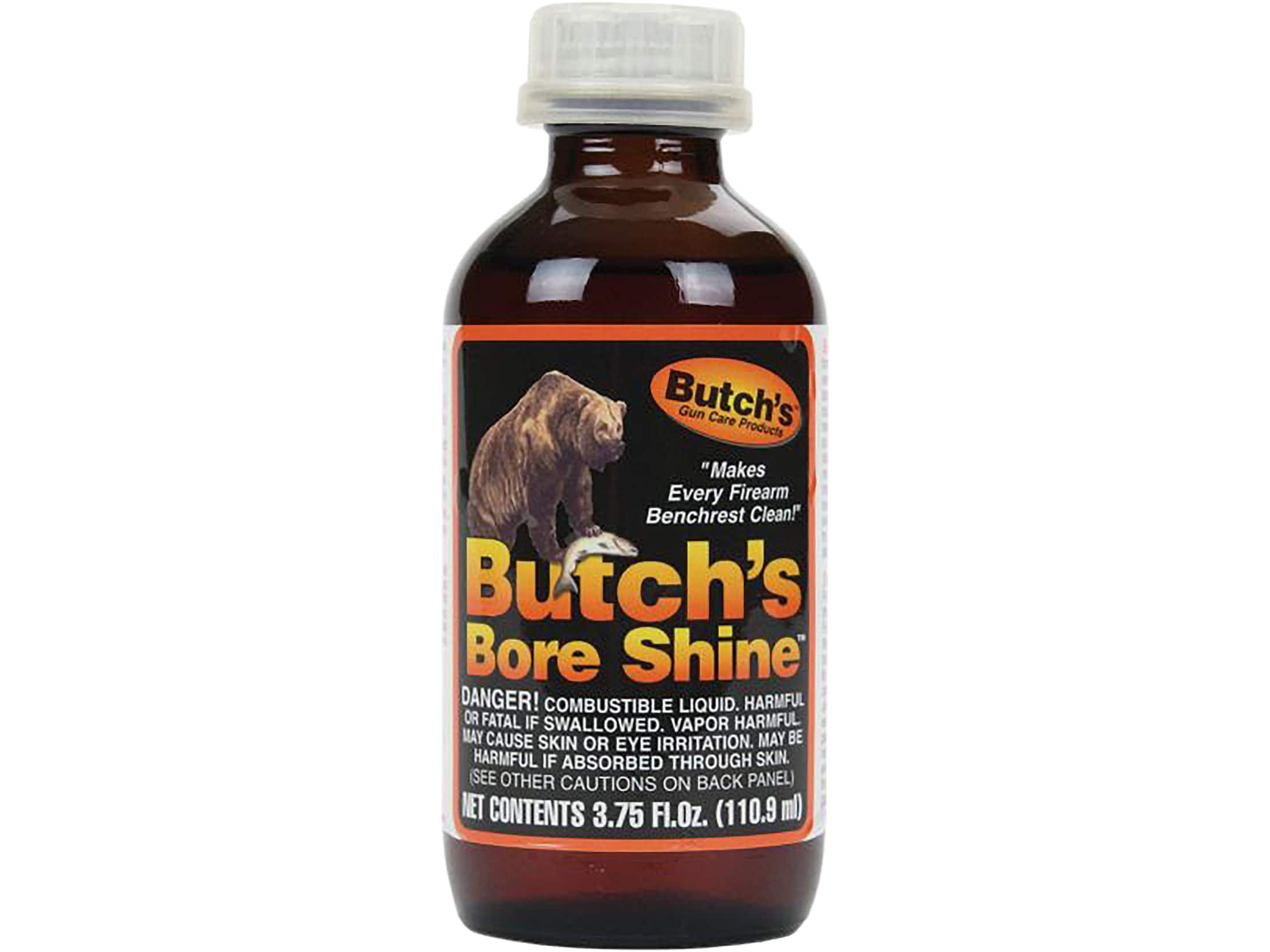 Butch's Bore Shine Bore Cleaning Solvent 3.75oz Liquid