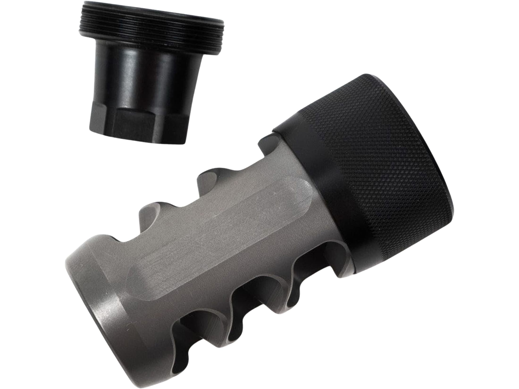 Area 419 Hellfire Suppressor Mount Muzzle Brake Titanium 40 Cal 5/8-24