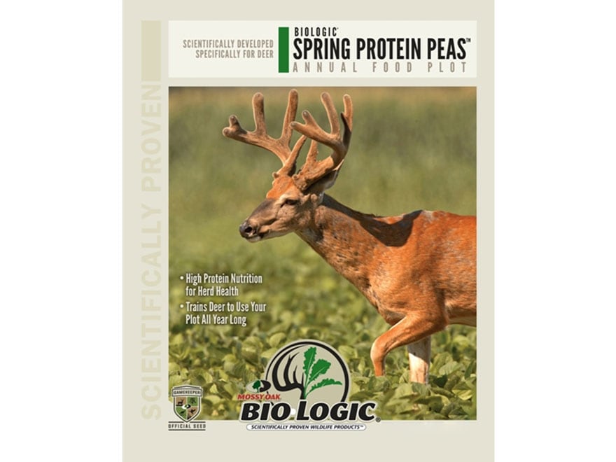 Biologic Spring Protein Pea Annual Food Plot Seed 34 lb