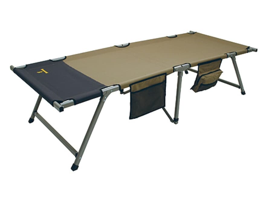 Browning Titan XP Camp Cot XL 40 x 85 x 21 Aluminum Frame Polyester