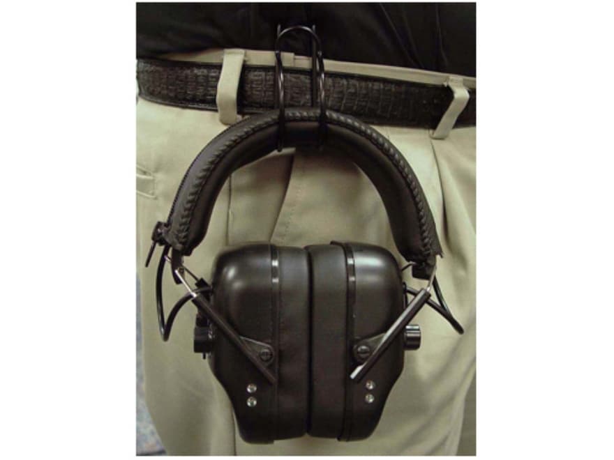 HySkore Over Out Stereo LED Hearing Protection Earmuffs Polymer Black