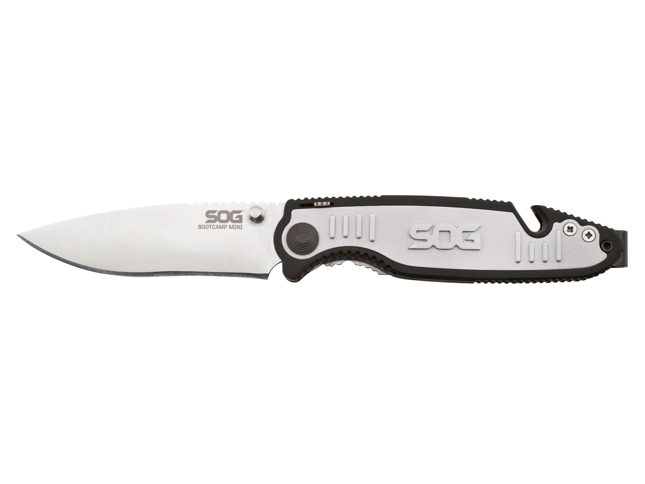 SOG Boot Camp Mini Outdoor Folding Knife 3.25 Drop Point 8Cr13 SS