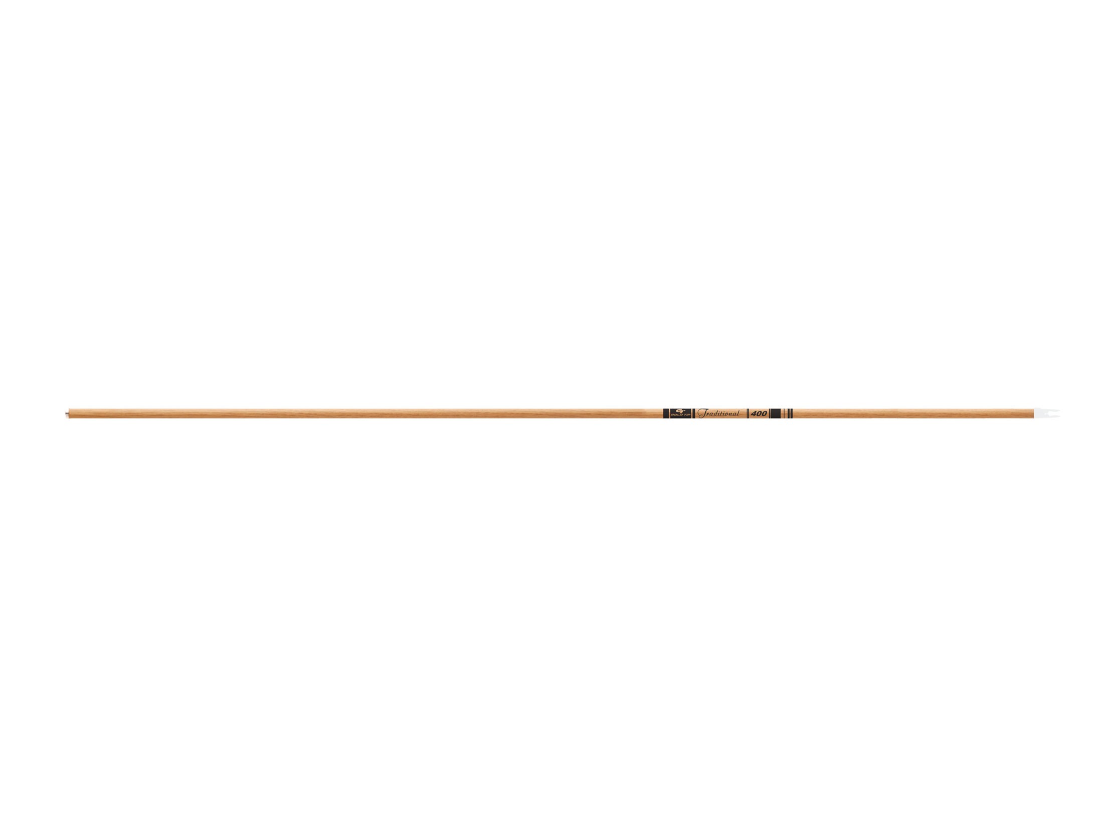 Gold Tip Traditional Hunter 500 Carbon Arrow Shaft Wood Grain Pack of