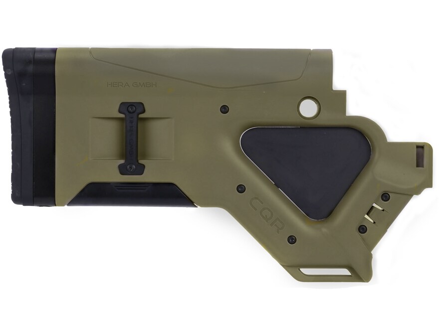 Hera Arms CQR Featureless A2 Rifle Stock AR-15 Polymer Olive Drab