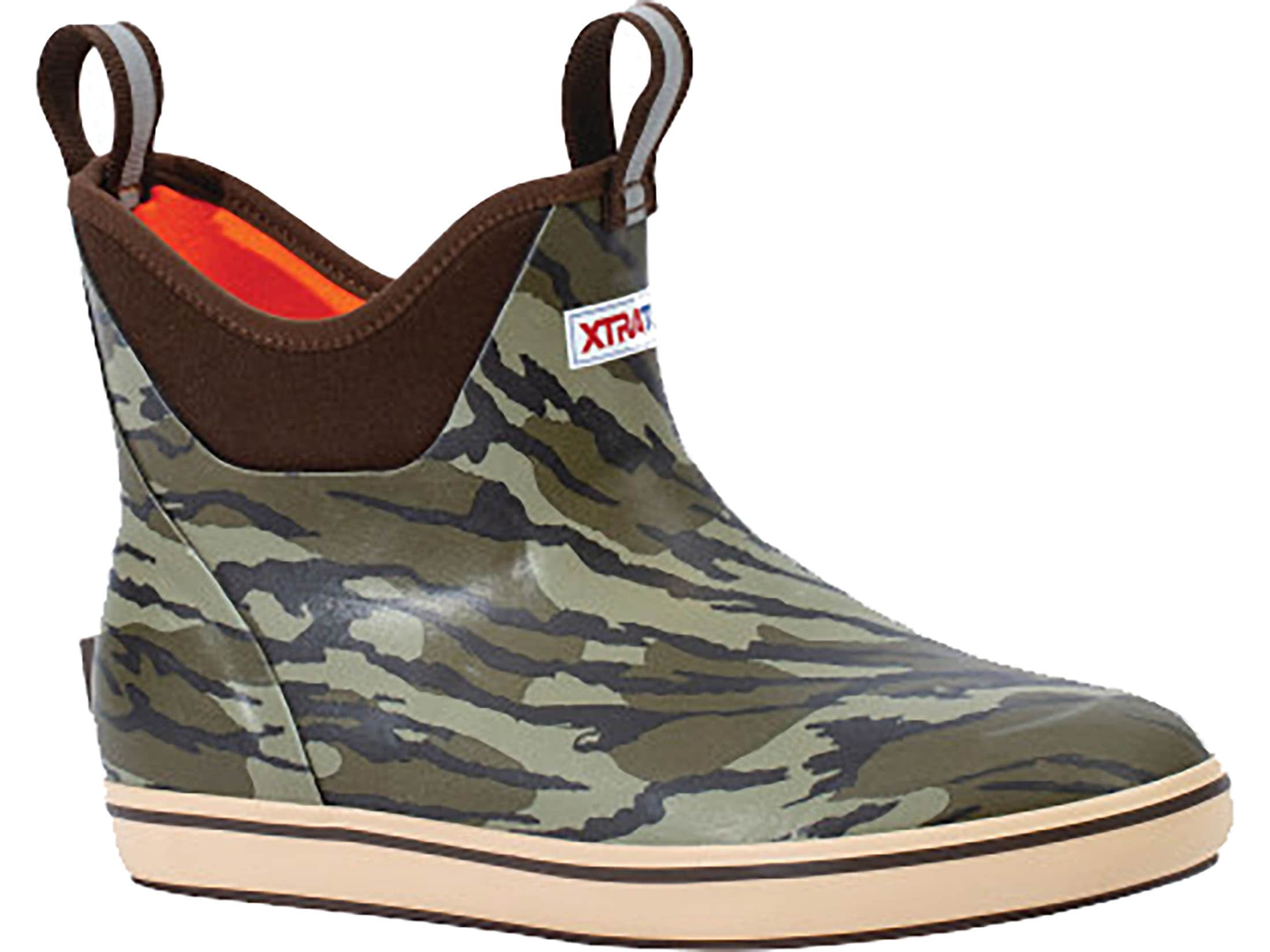 XtraTuf Sport Deck Boots Rubber Mossy Oak Bottomland Men's 13 D