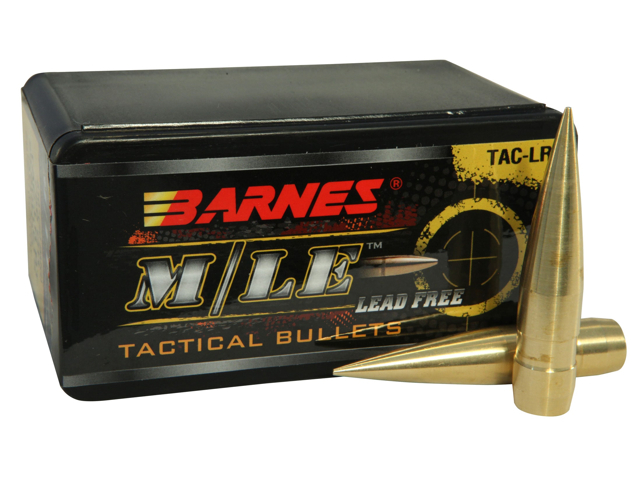 Barnes TAC-LR 50 Cal (510 Diameter) Bullets 750 Grain Spitzer Box of