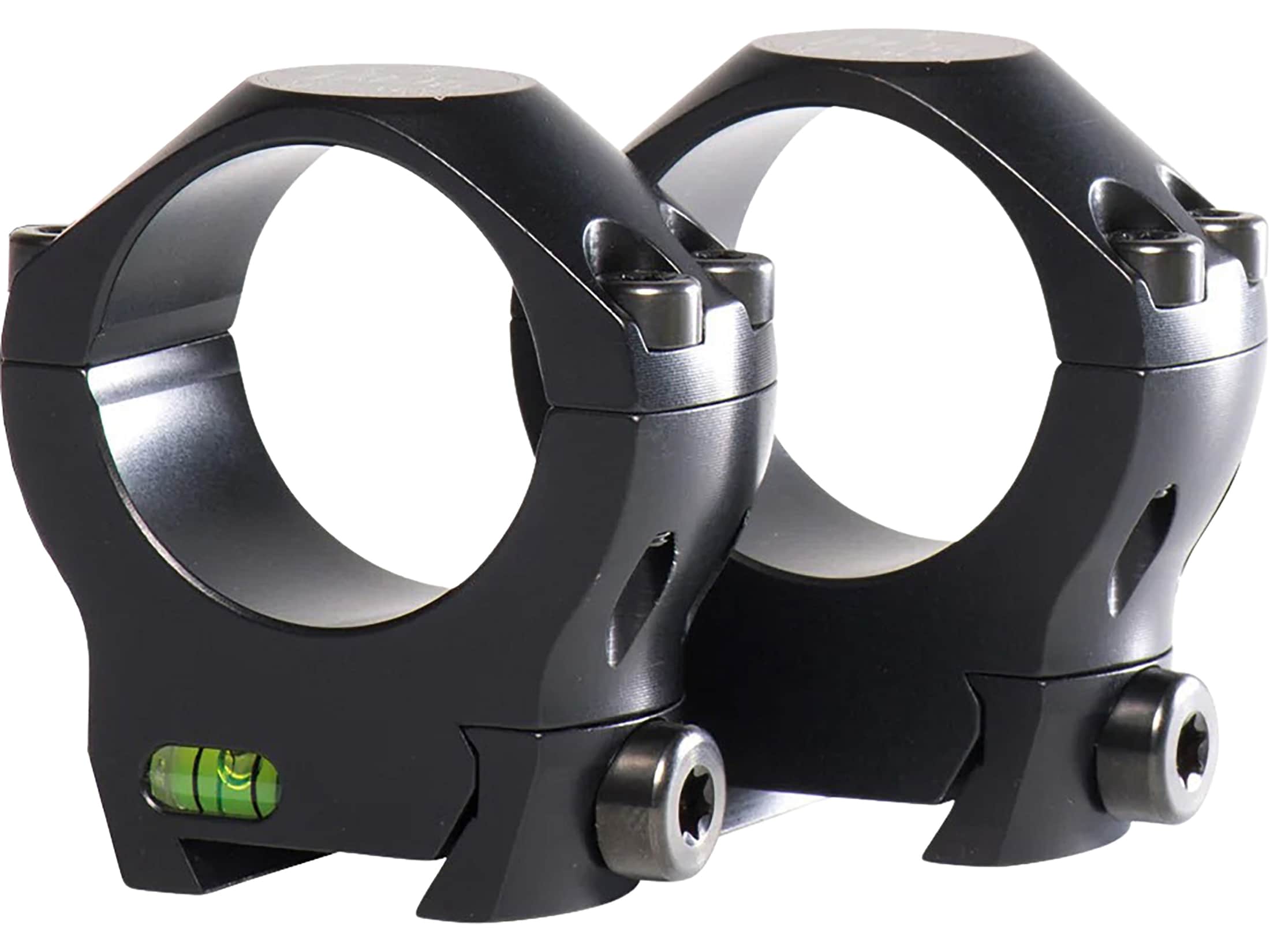 Tier One 11mm Dovetail Scope Rings 30mm Matte Black Medium